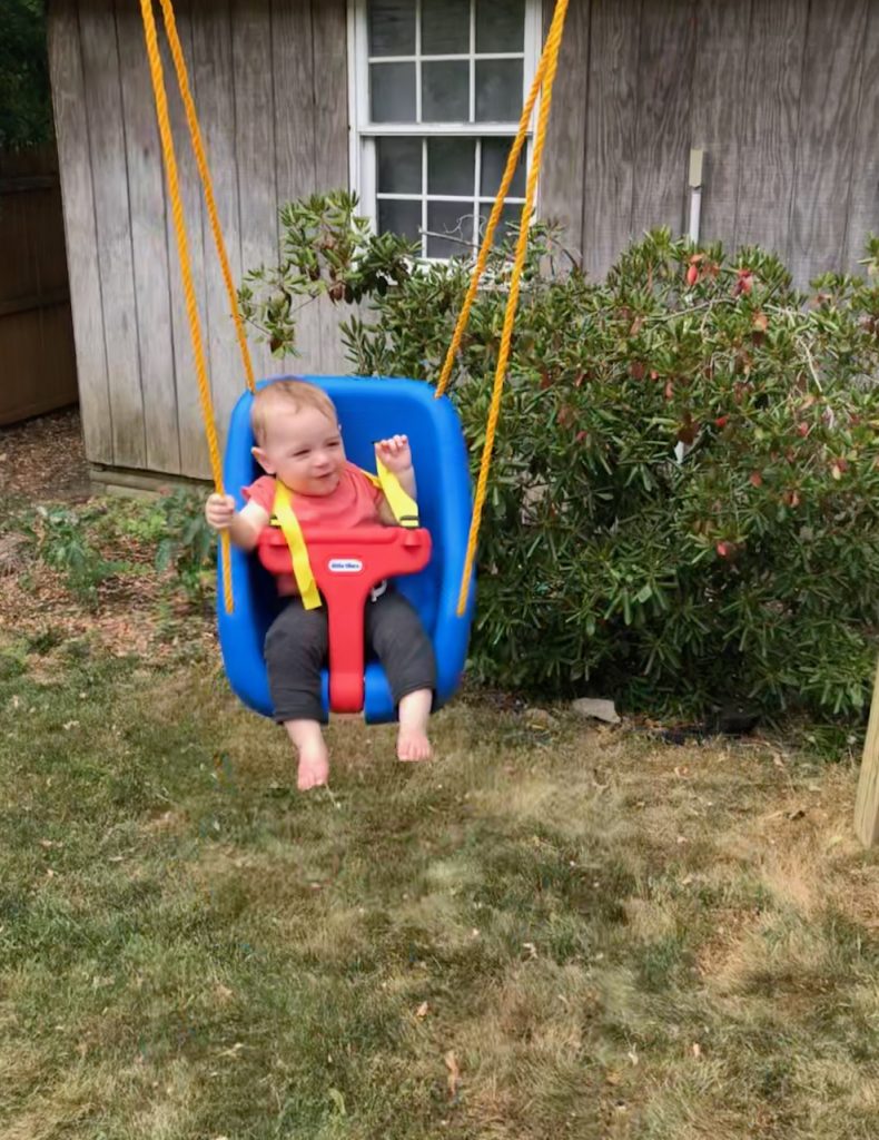 Building a swing set with A-frame brackets – Chuck Grimmett