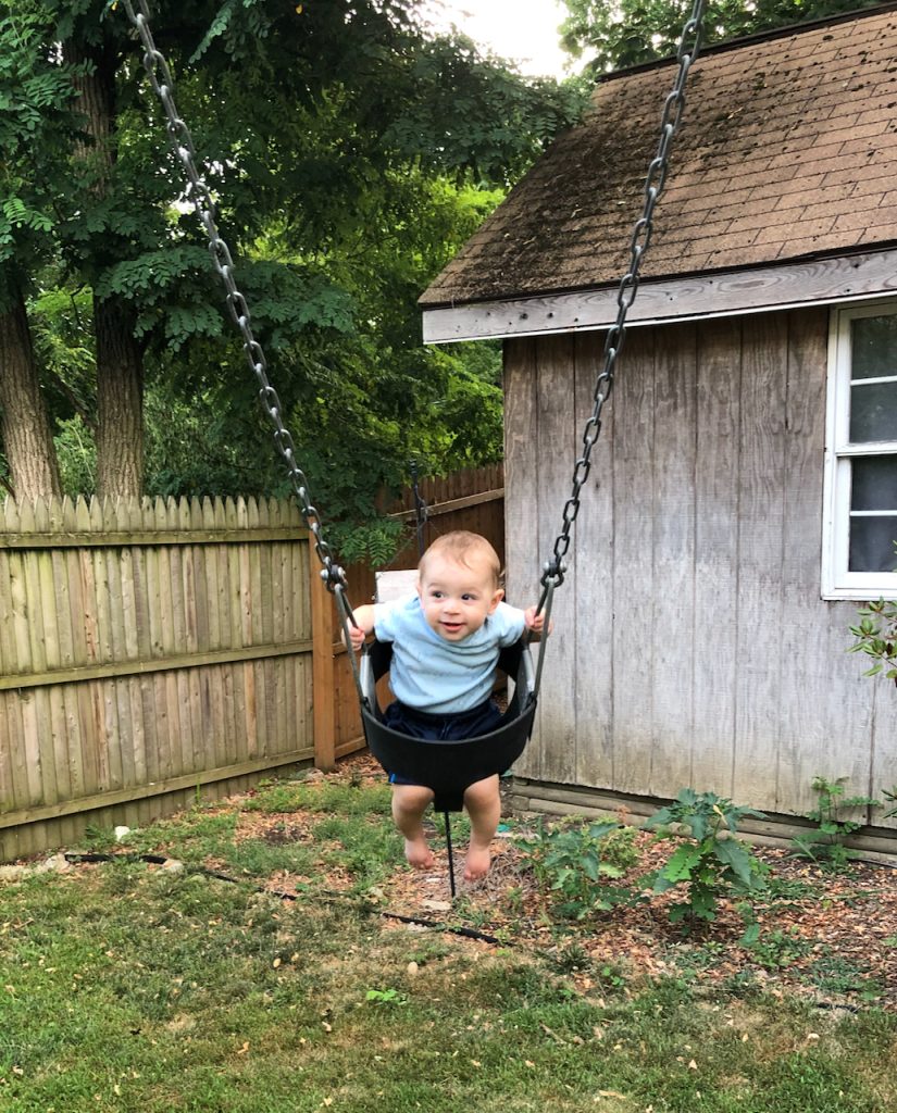 Building a swing set with A-frame brackets – Chuck Grimmett
