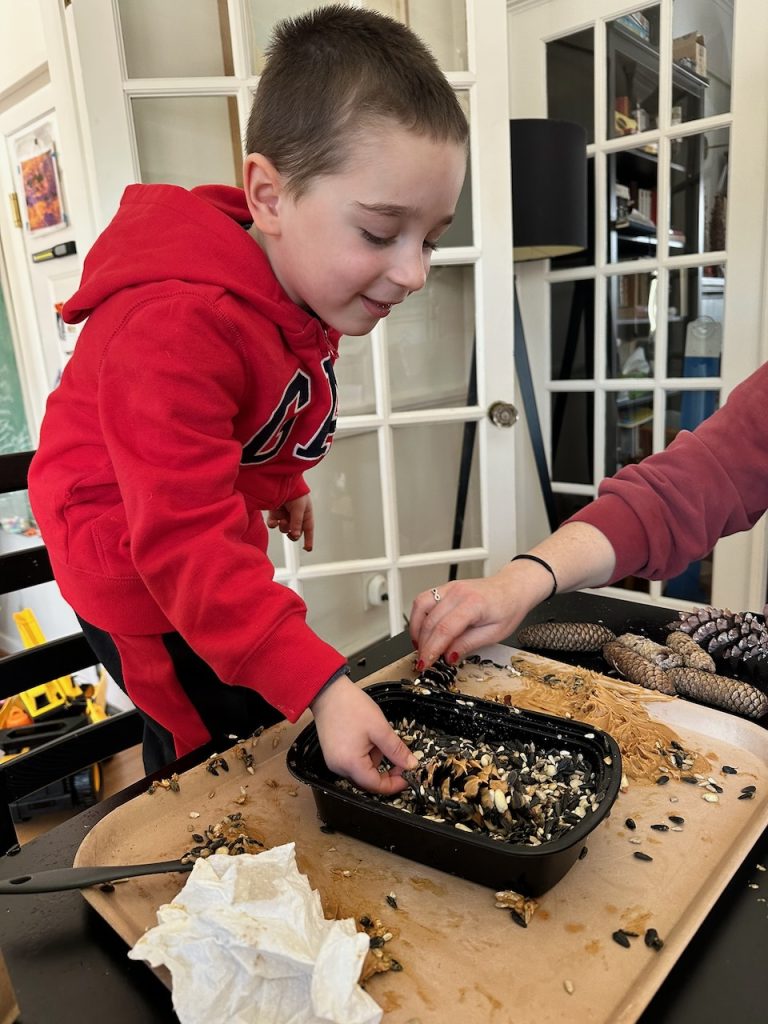 Winter gift for the birds – Chuck Grimmett