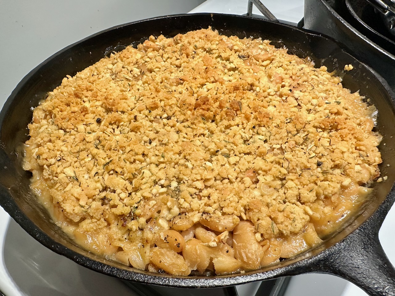 Cassoulet bean gratin – Chuck Grimmett